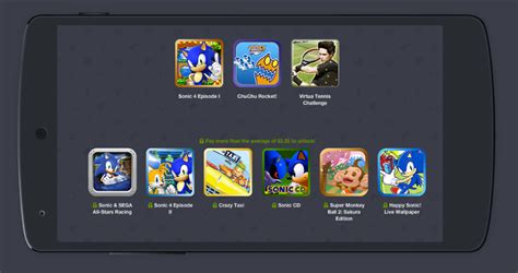 Sega Themed Humble Mobile Bundle Adds Sonic Cd Happy Sonic Live Wallpaper