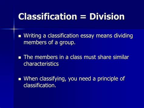 Ppt The Classification Essay Powerpoint Presentation Free Download