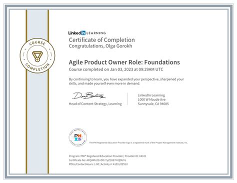 Olga Gorokh 🇺🇦 On Linkedin Certificate Of Completion