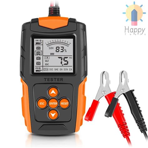 Tool Soh Soc Tester Lcd Battery Ir Measurement Soh Soc Cca 12v 24v Car