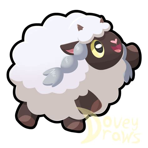 Wooloo Chibi By Doveydraws On Deviantart