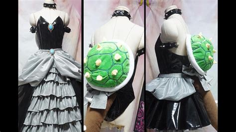How To Make Super Mario Prinsess Koopa 3 Style Dress Full Set 슈퍼 마리오 쿠파 공주 3가지 스타일 연출 드레스 풀세트 제작
