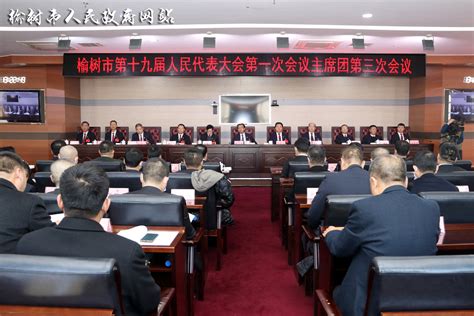 林小明出席榆树市第十九届人民代表大会第一次会议主席团第三次会议