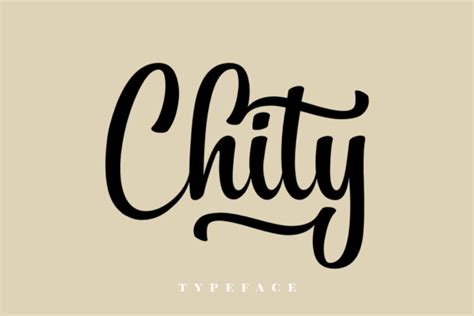 Chity Font 7ntypes