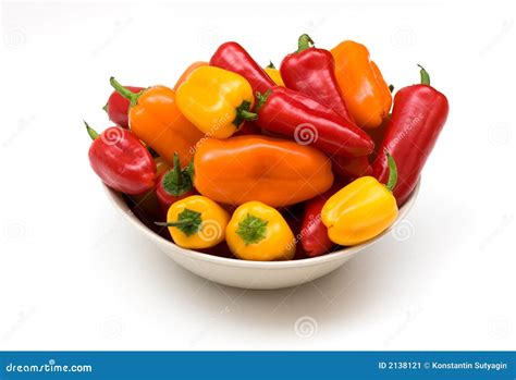 Plate With Assorted Peppers Stock Image Image Of Bright Chilies 2138121