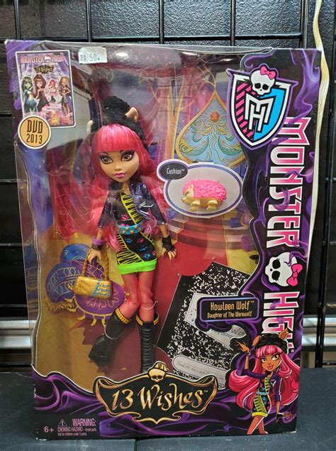 Monster High Wishes Howleen Wolf Doll Vintage Toy Mall