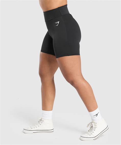 Gs Power Tight Shorts Black Gymshark