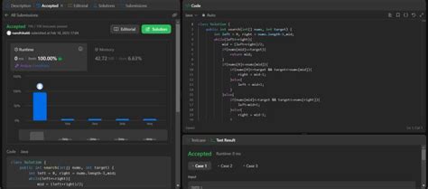100daysofleetcode Leetcode Binarysearch Rotatedarray Codingchallenge Nandhika A