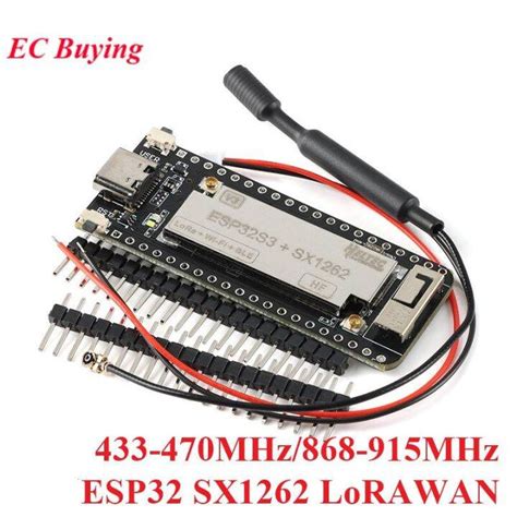 ESP32 SX1262 Lora โมดล WIFI BLE บอรดพฒนา Lorawan 433 470Mhz 868