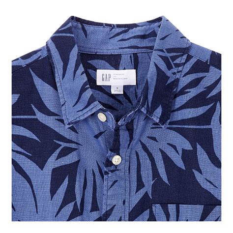 ★갭 남성 20년 Summer★ 원 포켓 린넨 블렌드 셔츠 Sivillage