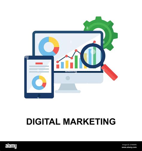 Seo Optimization Concept Illustration Data Statistics Vector Design