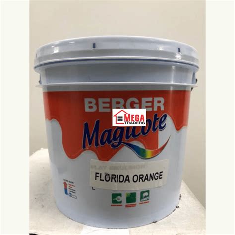 Berger Magicote Flat Emulsion Water Based 1 Gallon Paint Assorted Ebuystt