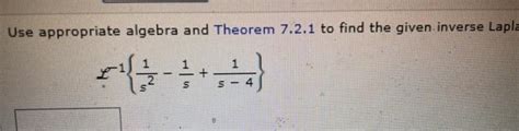 Solved Use Appropriate Algebra And Theorem To Find Chegg Com