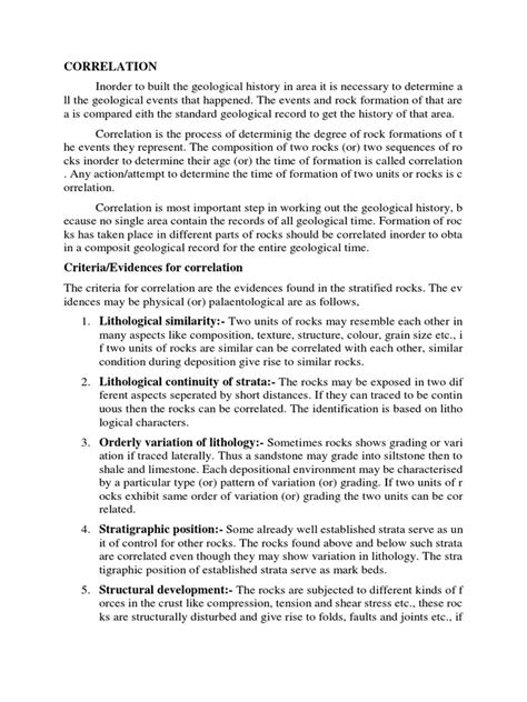 Correlation Pdf