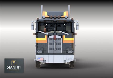 Lego Moc Kenworth K100c By Mani91 Rebrickable Build With Lego
