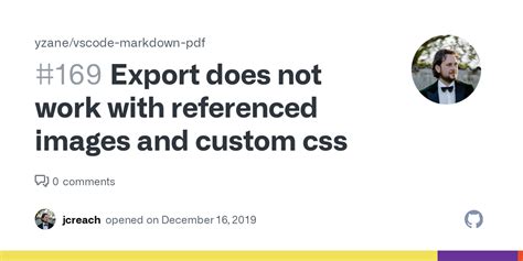 Export Does Not Work With Referenced Images And Custom Css Issue Yzane Vscode Markdown