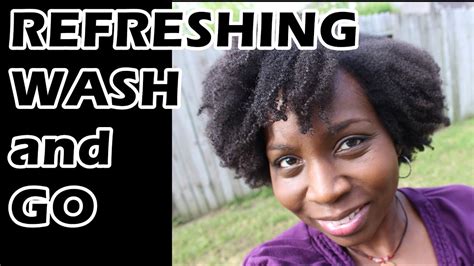 How To Refresh Wash And Go 4b 4c Natural Hair Day 2 Tresemme Natural