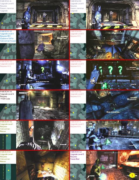Bowery Riddler Trophies Batman Arkham City Guide Ign