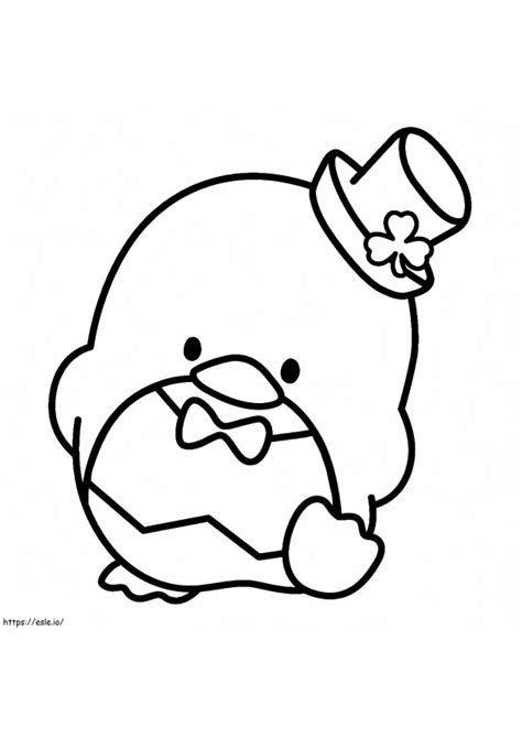 タキシード サムのぬり絵をご覧ください 無料で印刷して簡単に色を塗ることができます