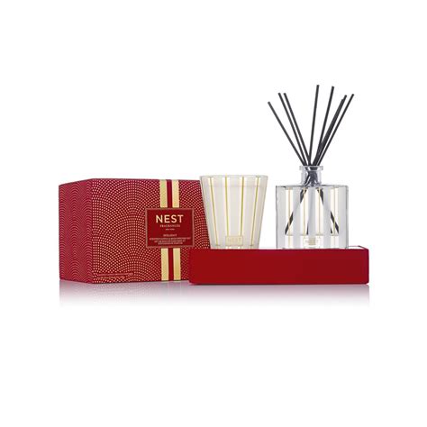 Nest New York Holiday Classic Candle And Diffuser Set Nest58 Hl 004