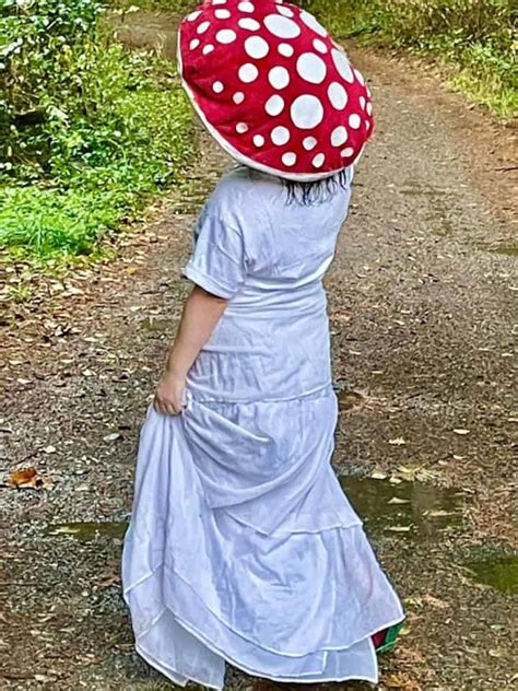 Diy Mushroom Cottagecore Hat Costume Easy To Make Tutorial Crafty