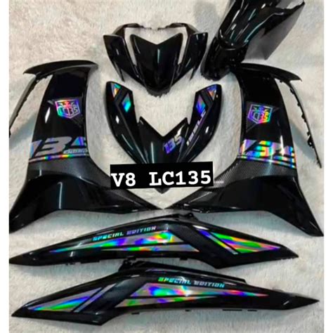 Coverset Lc 135 V8 Lc135 V8 Lc V8 Fi Shopee Malaysia