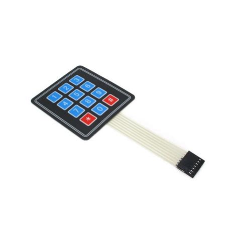 12 Key 4 X 3 Membrane Switch Keypad Price In Pakistan EPal Pk