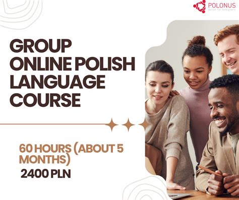 Group Online Polish Language Course 60 Hours Polonus