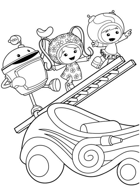 Umicar Coloring Pages