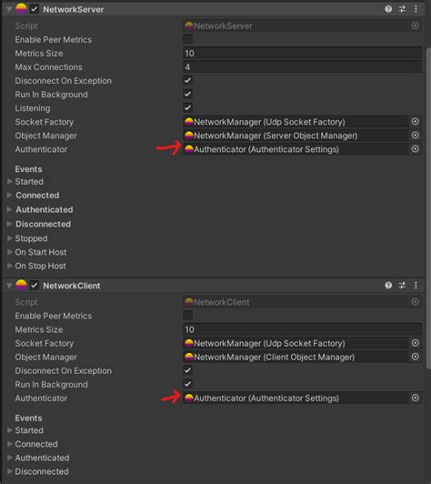 Authenticator Settings Mirage Networking