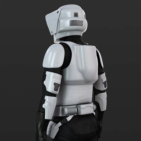 Scout Trooper 3d Model 50 Lxo Obj Free3d