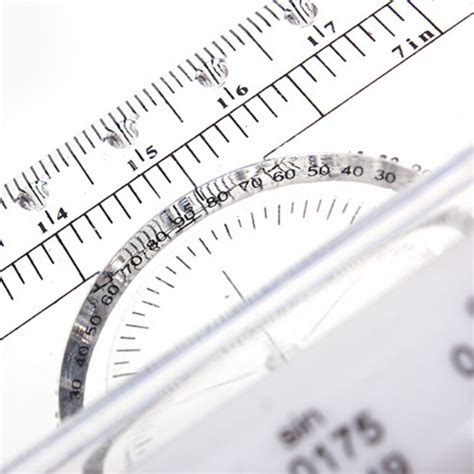 30cm Roll Ruler Parallel Ruler Universal Foot Chib Vicedeal