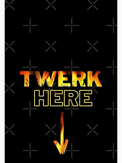 Twerk Lovers｜twerk Hipster｜twerk Dancing Fun Can Shop Poster For