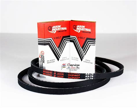 Megadyne Jason Industrial Cogged V Belt Ax76 Pack Of 1