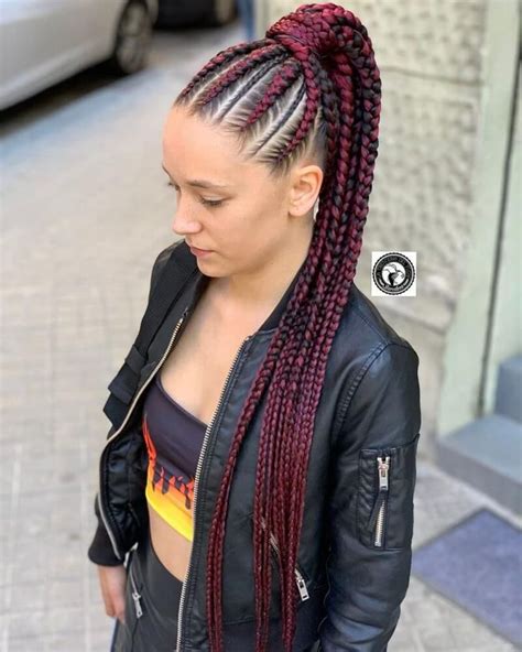 23 Best Box Braids On White Girls Will Love In 2020 5 White Girl