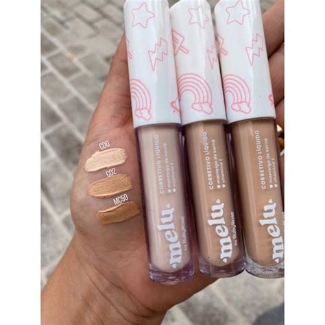 Corretivo Liquido Melu By Ruby Rose Alta Cobertura Antioxidante