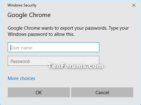 Export Saved Passwords In Google Chrome Tutorials