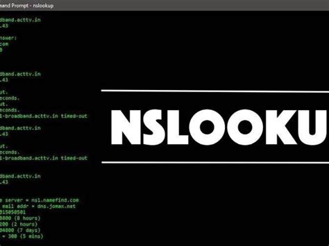 Cmd Nslookup