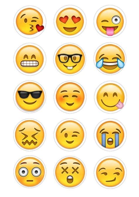 Pin De ♡𝐇𝐀𝐙𝐄𝐋 Em ستيكر كيوت Decoração De Festa Emoji Bolo De Emoji