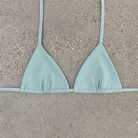 Meadow Mist Bikini Top Kristen Lonie Swimwear