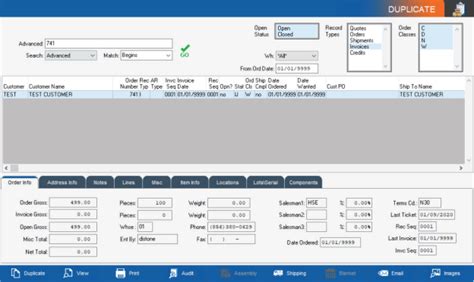 Creating A Sales Order Credit