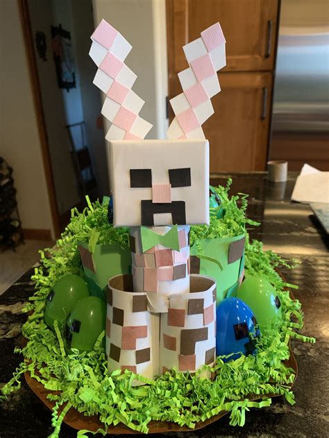 Minecraft Easter Parade Hat