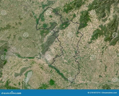 Trnavsky Slovakia Low Res Satellite No Legend Stock Illustration