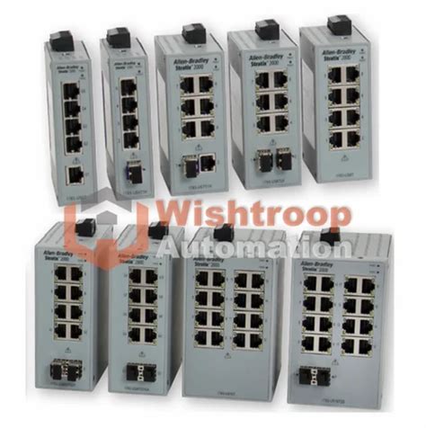 Allen Bradley 1783 Us5t Stratix 2000 5 Port Ethernet Unmanaged Switches