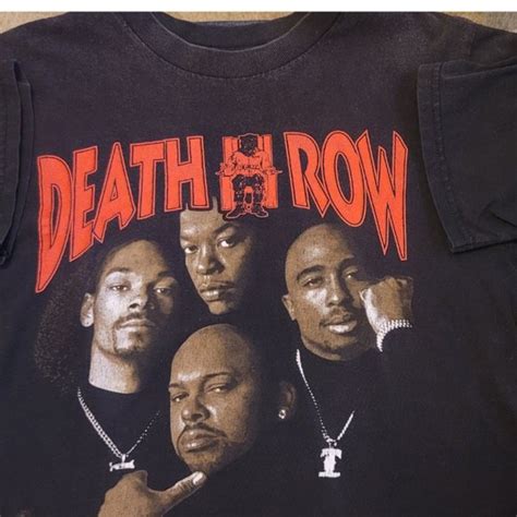 Shirts Unisex Vintage Death Row 2pac Snoop Dogg Dr Dre Suge Knight