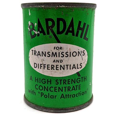 Bardahl Transmission Lubricant 4oz Can Parry S Vintage