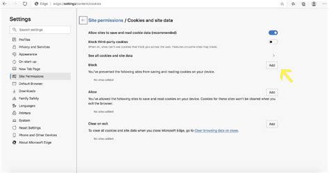 Árbol De Tochi Predecesor Codicioso Block Site Microsoft Edge Difícil