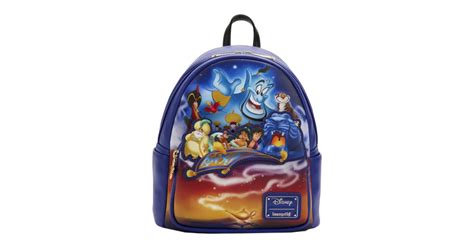 Loungefly Disney Aladdin 30th Anniversary Mini Backpack Nerdom