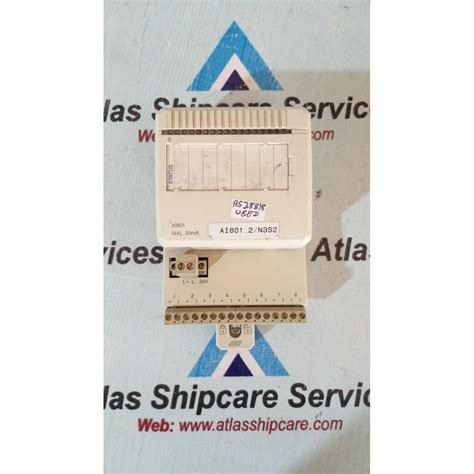 ABB AI801 0 4 20MA ANALOG INPUT MODULE 3BSE02512R1 Atlas Shipcare Services