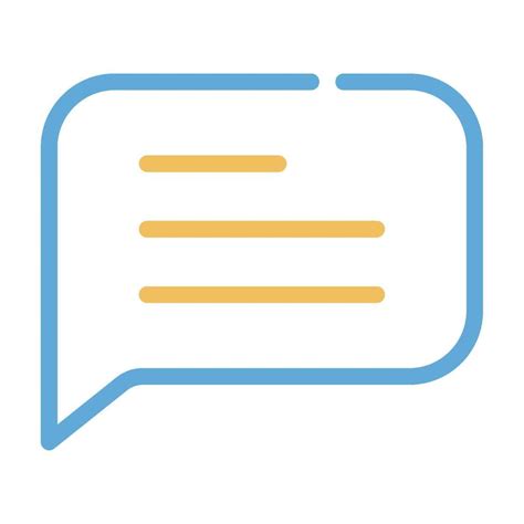 Comment Icon Outline Color Style 47806802 Vector Art At Vecteezy